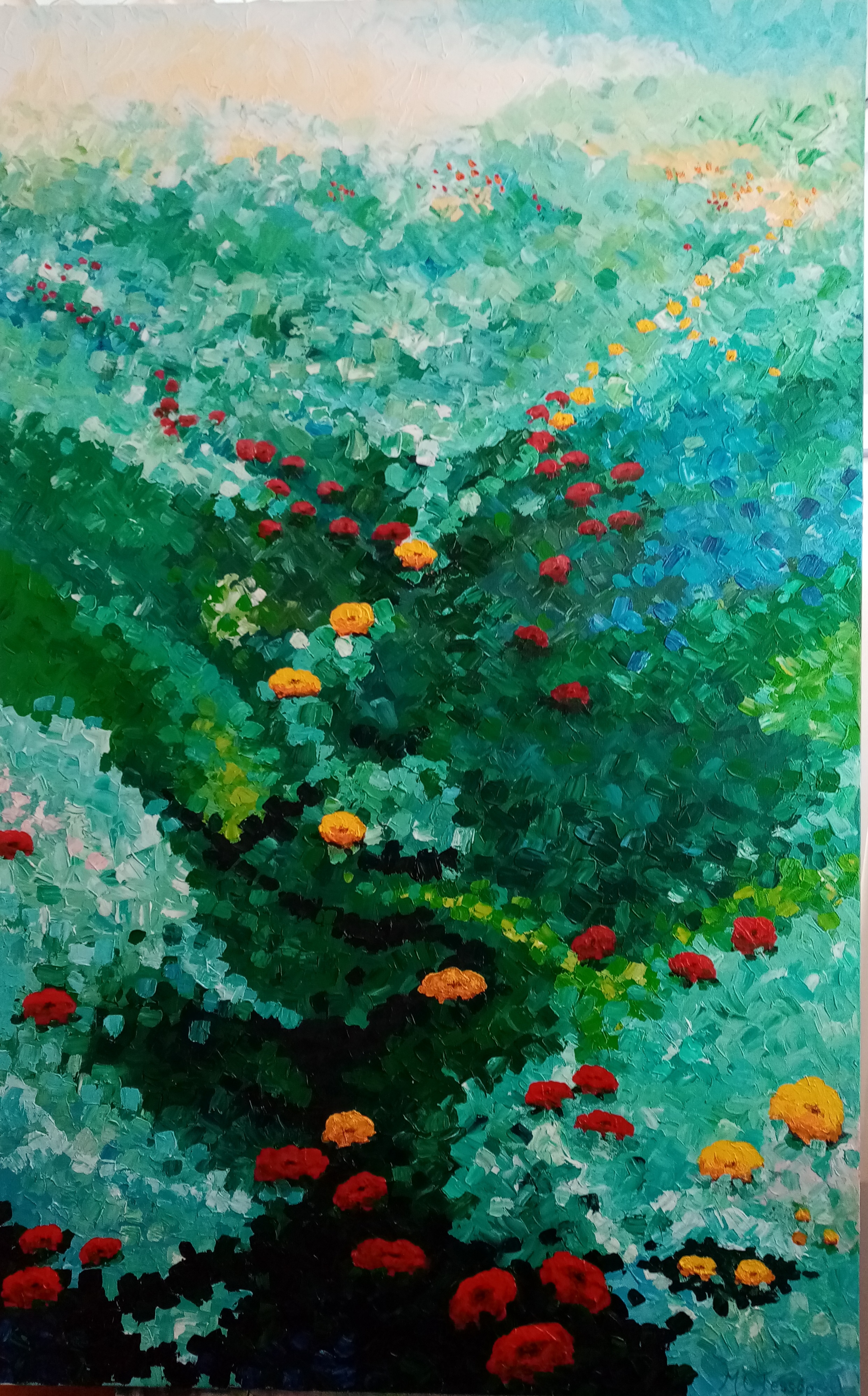 Summer Impressions 2 – Marilyn Jessop, 'Top of the South' Artist, NZ