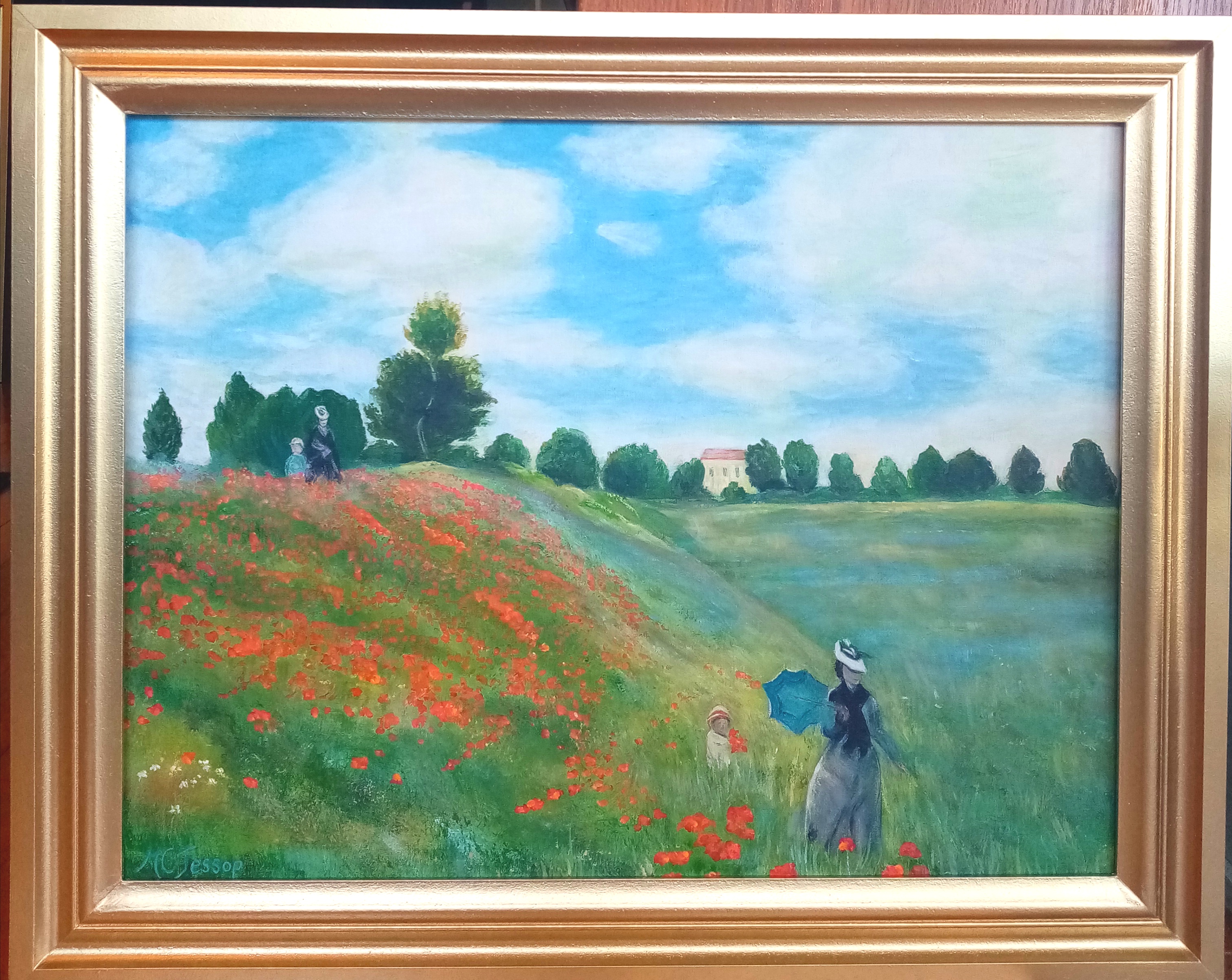 Remastered paintings – Marilyn Jessop, 'Top of the South' Artist, NZ