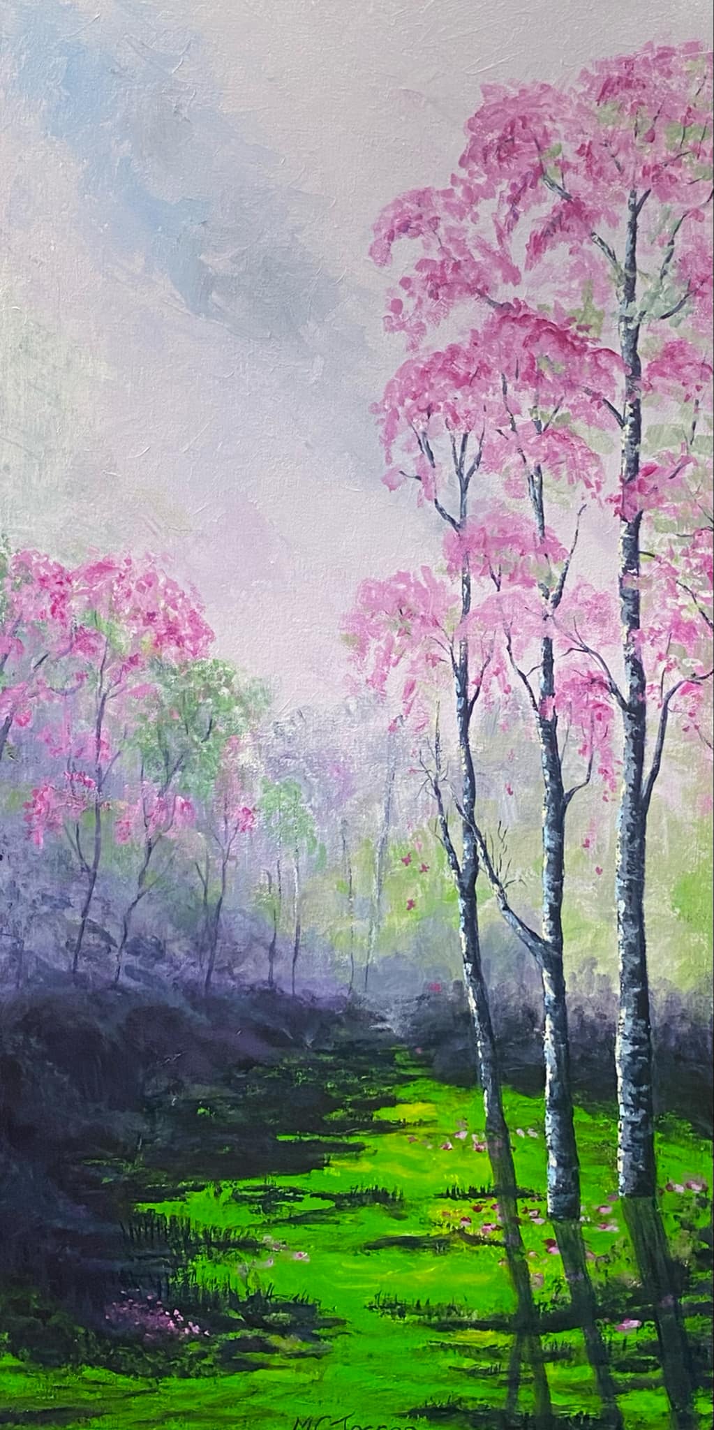 New Paintings – Marilyn Jessop, 'Top of the South' Artist, NZ