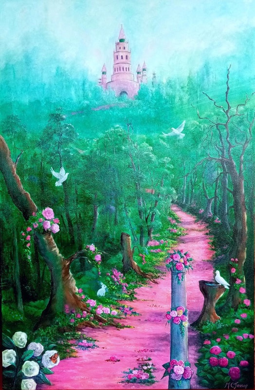 Marilyn Jessop, 'Top of the South' Artist, NZ – M C Jessop – art for sale